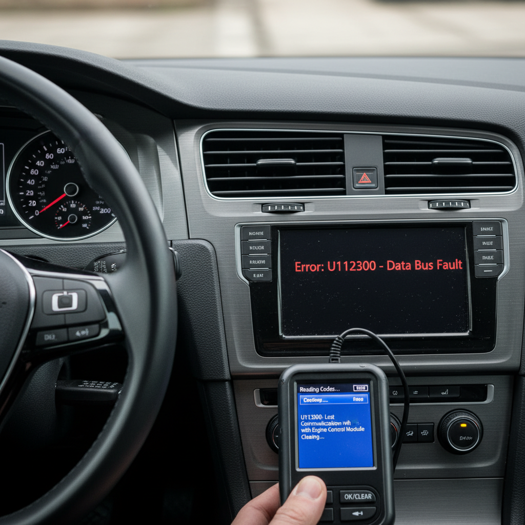 VW Golf : Guide pour comprendre et effacer le code U112300